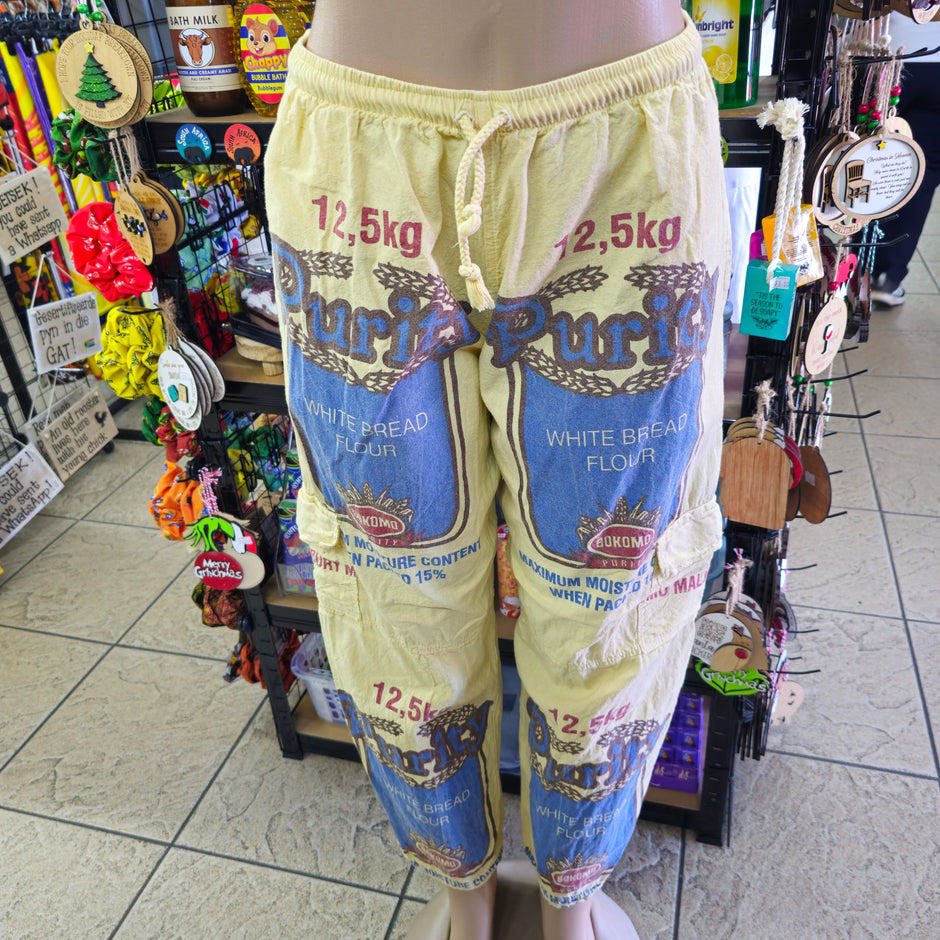 Flour Bag Cargos / Meelbroeke – Sharon's Factory Shop