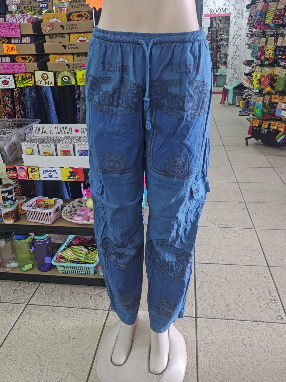 Flour Bag Cargos / Meelbroeke – Sharon's Factory Shop